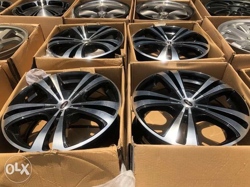 17" Dynamics magwheels 4Holes pcd 100 n 114 Polish Black, Car Parts ...