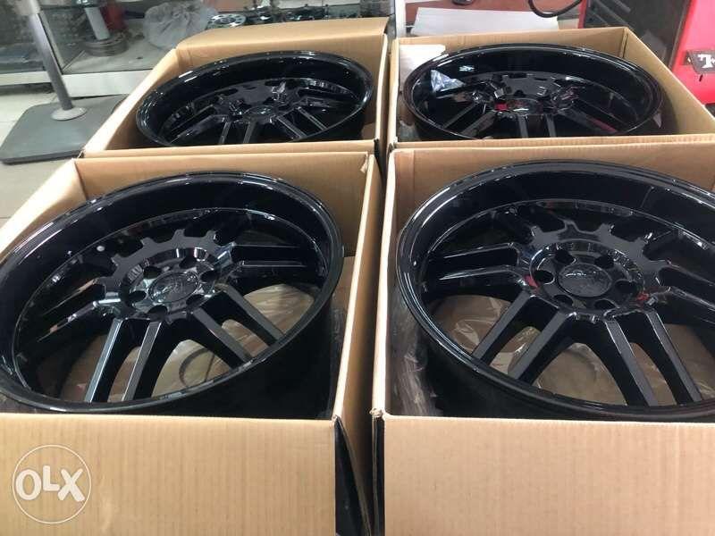 20 Katavi Blackrhino magwheels 6Holes pcd 114 for Navara fit Brandnew ...