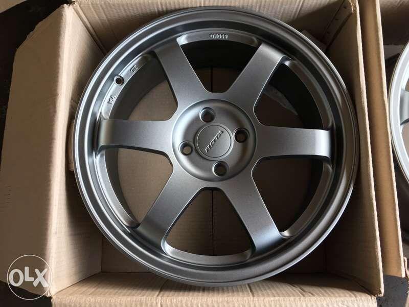 17" Rota Grid2 Magwheels 4Holes pcd 100 Brandnew, Car Parts ...