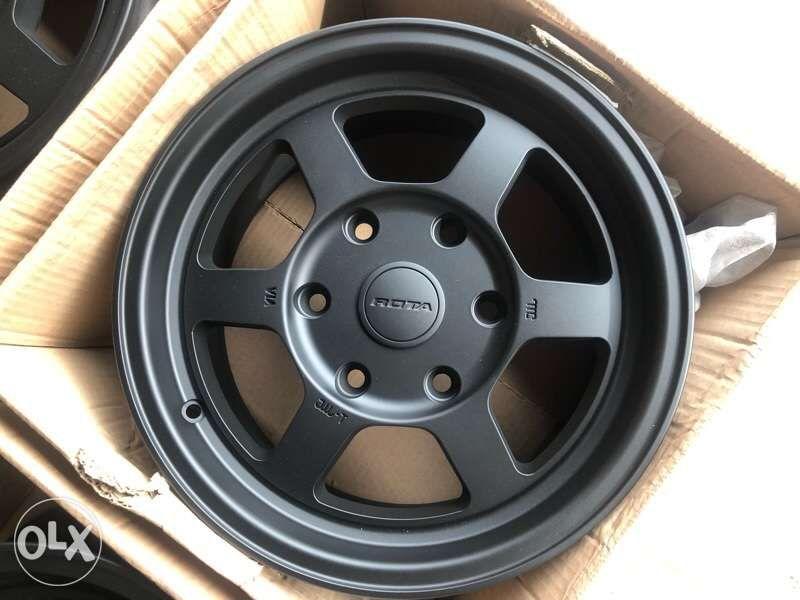 15" Rota Grid Type X 6holes pcd 139 magwheels for Van Grandia Starex ...