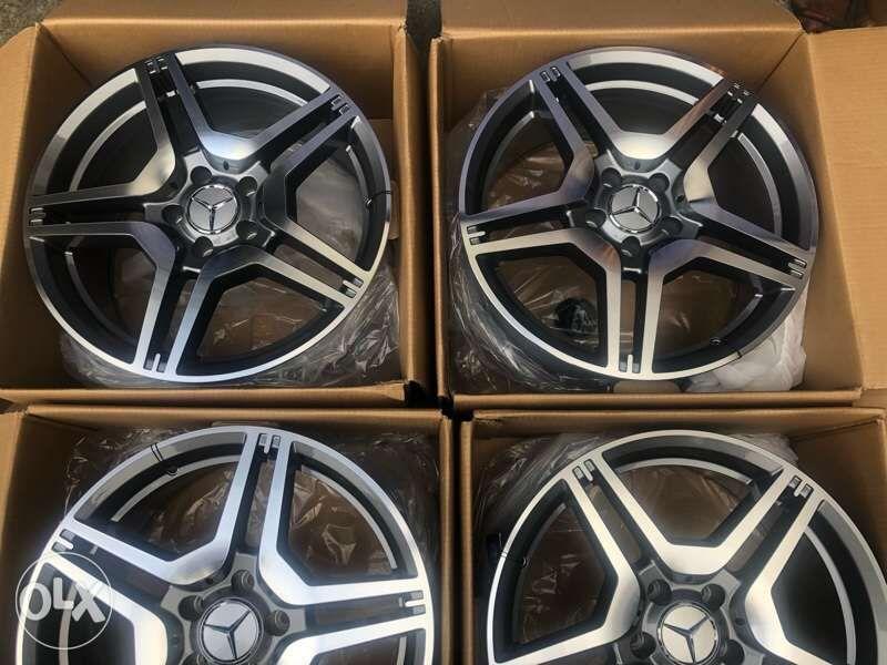 18 Benz code 150 Gunmetal mags 5Holes PCD 112 bnew, Car Parts ...