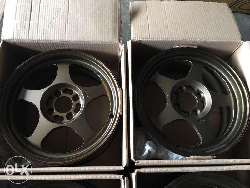 15” Rota Slipstream Bronze Mags 4Holes pcd 100 Brandnew, Car Parts ...