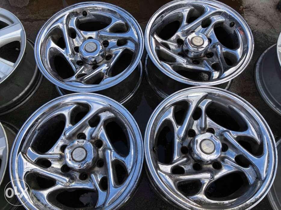 17" American Racing Mags chrome 6Holes pcd 139 bodega sale code R14 ...