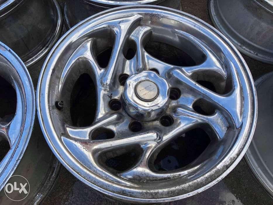 17" American Racing Mags chrome 6Holes pcd 139 bodega sale code R14 ...