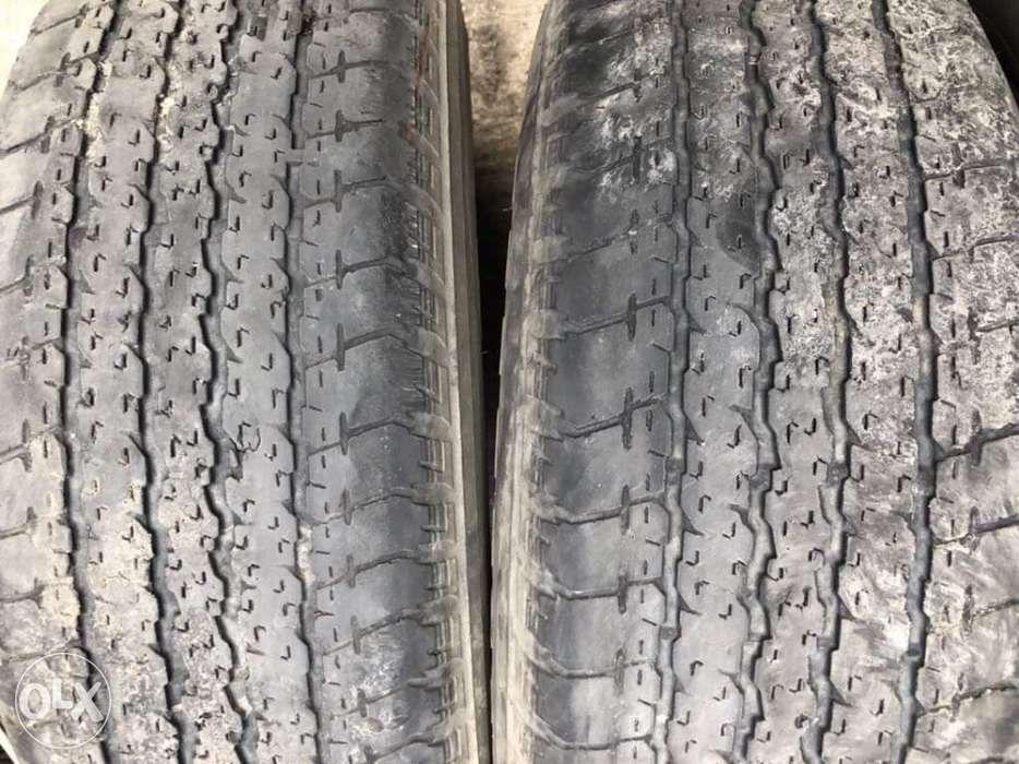 17 Isuzu MUX mags 6Holes pcd 139 with 255 65 R17 Bridgestone used tires ...