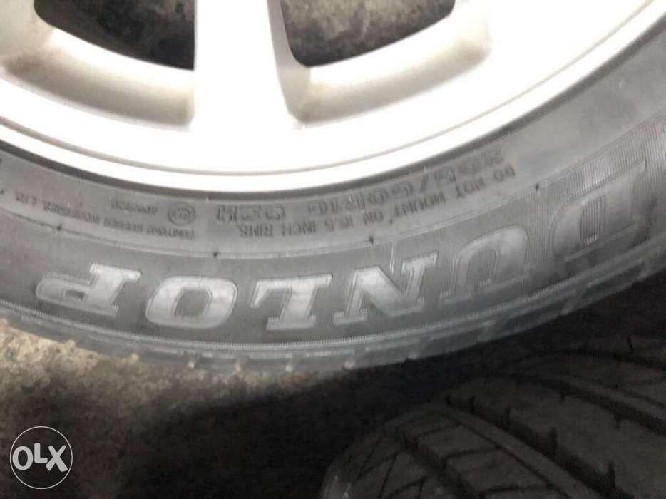 16" Lancer EX Mags 5Holes pcd 114 with 205 55 R16 and 205 60 R16 Tires ...