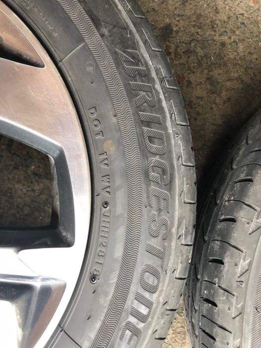 16" Honda Brv Stock mags used 5Hole Pcd114 wid 195 60 R16 Bridgestone ...