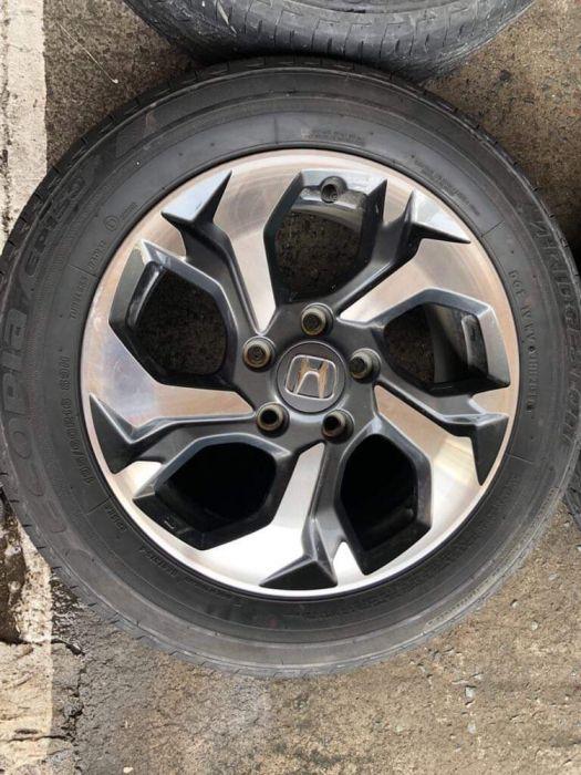 16" Honda Brv Stock mags used 5Hole Pcd114 wid 195 60 R16 Bridgestone ...