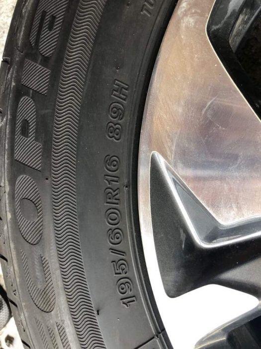 16" Honda Brv Stock mags used 5Hole Pcd114 wid 195 60 R16 Bridgestone ...