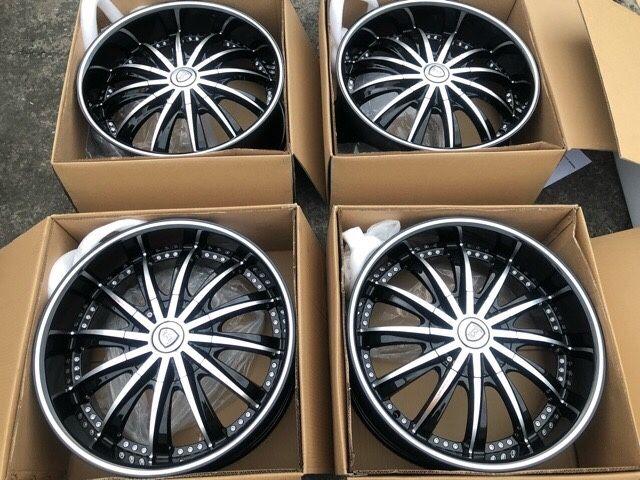 20 Borghini code B19 Magwheels 5Holes pcd 114 and 120, Car Parts ...