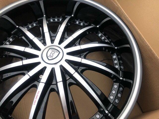 20 Borghini code B19 Magwheels 5Holes pcd 114 and 120, Car Parts ...