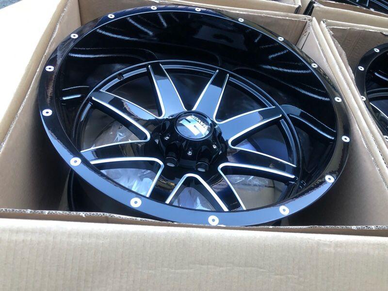 20x12 Havok mags 112 6Holes pcd 139 negative 44 offset, Car Parts ...