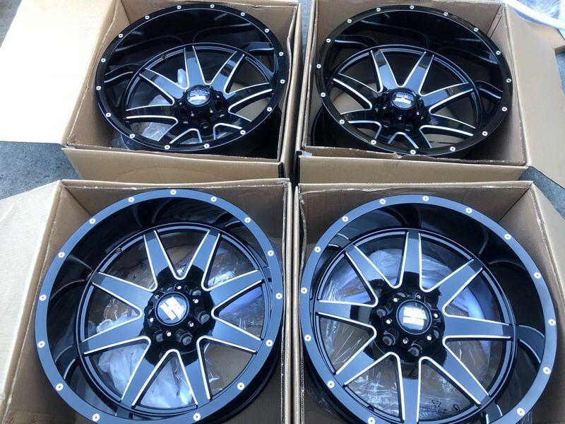 20x12 Havok mags 112 6Holes pcd 139 negative 44 offset, Car Parts ...