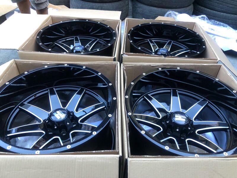 20x12 Havok mags 112 6Holes pcd 139 negative 44 offset, Car Parts ...