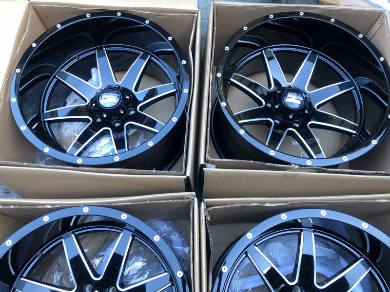 20x12 Havok mags 112 6Holes pcd 139 negative 44 offset, Car Parts ...