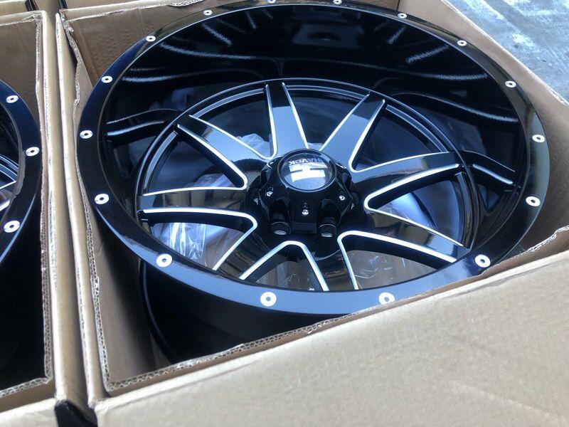 20x12 Havok mags 112 6Holes pcd 139 negative 44 offset, Car Parts ...