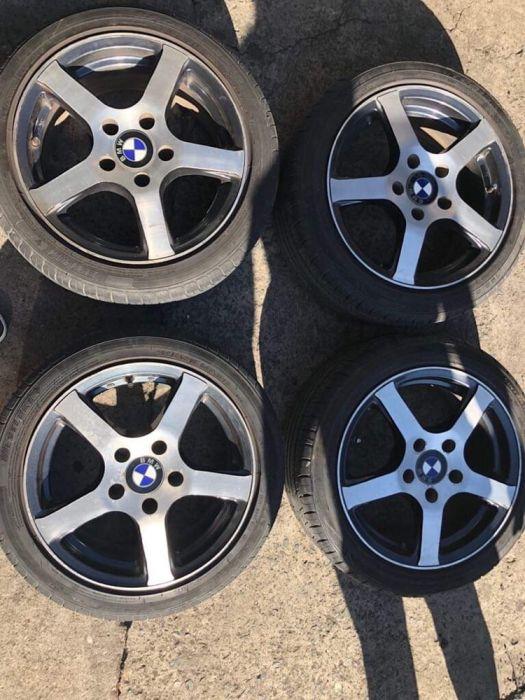 16" Bmw mags 5Holes pcd 120 used with 195 50 R16 Westlake tires used ...