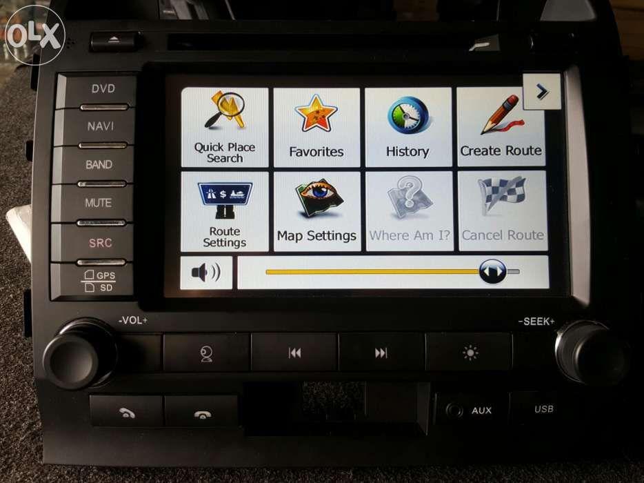 Lc200 Fj200 Oem Dvd Lcd Radio Usb Bluetooth Gps Land Cruiser, Car Parts ...