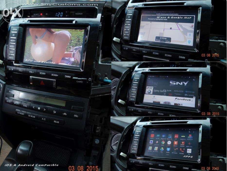 Lc200 Fj200 Oem Dvd Lcd Radio Usb Bluetooth Gps Land Cruiser, Car Parts ...