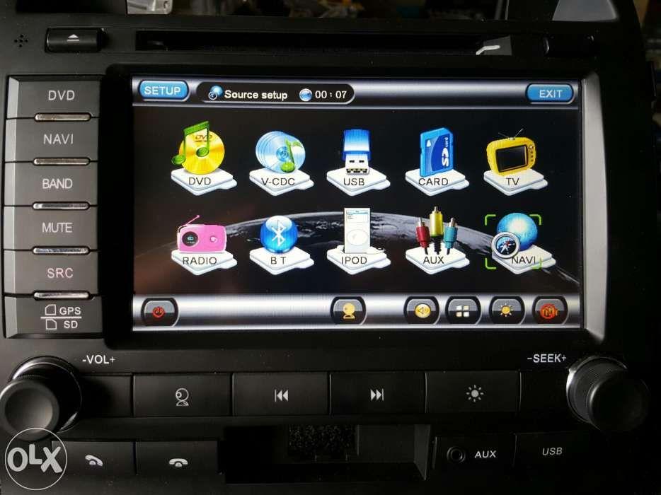 Lc200 Fj200 Oem Dvd Lcd Radio Usb Bluetooth Gps Land Cruiser, Car Parts ...