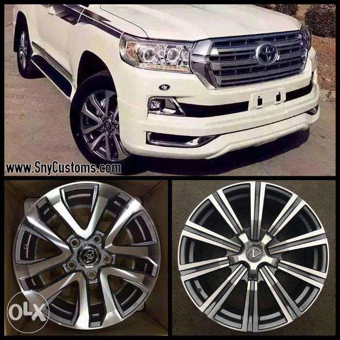 LC200 land cruiser rims Mags Wheels magWheels euro Dubai oem black ...