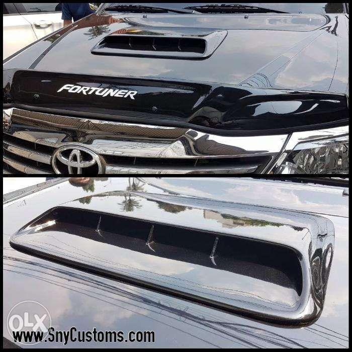 Hood scoop universal fit fortuner intercooler design no drill, Car ...