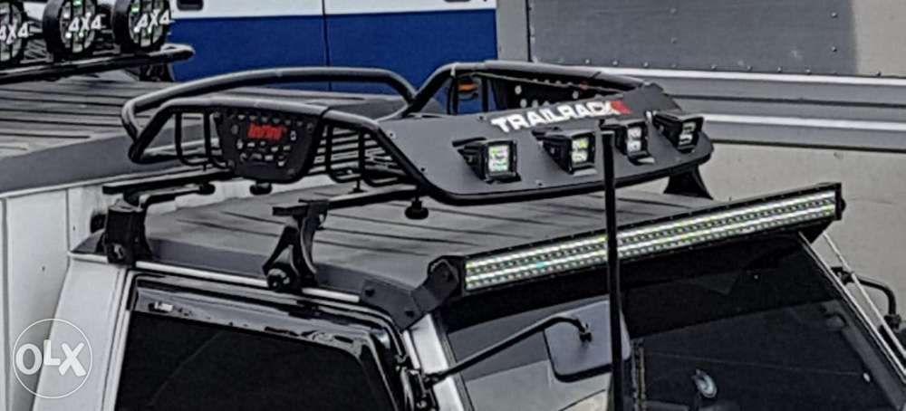 Buzzrack Thule look Rack with led lamps wind flare ARB trailRack, Car ...