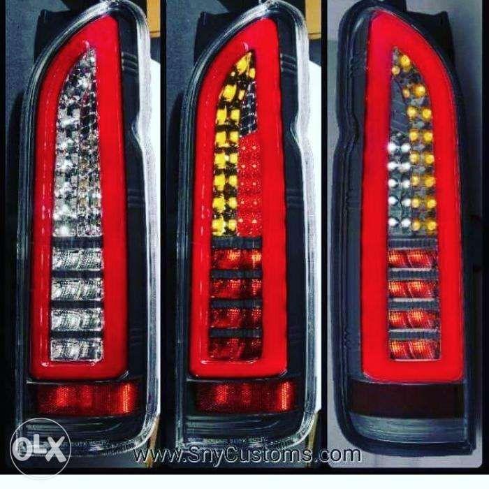 Hiace Grandia Led Bar Tail Lights Full LED Commuter wrnty Deferred, Car ...