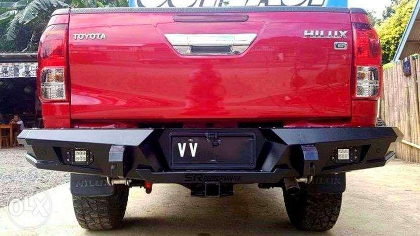 Hilux Vigo Triton Strada Rear Steel Bumper Sr Performance Bruiser, Car ...