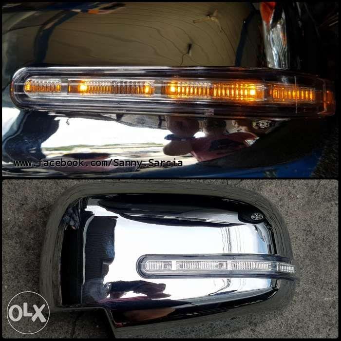 Triton Strada Side mirror led repeater amber Chrome cover, Car Parts ...