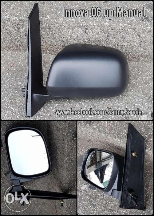 Innova manual side mirror Glass complete bolt on brand new, Car Parts ...