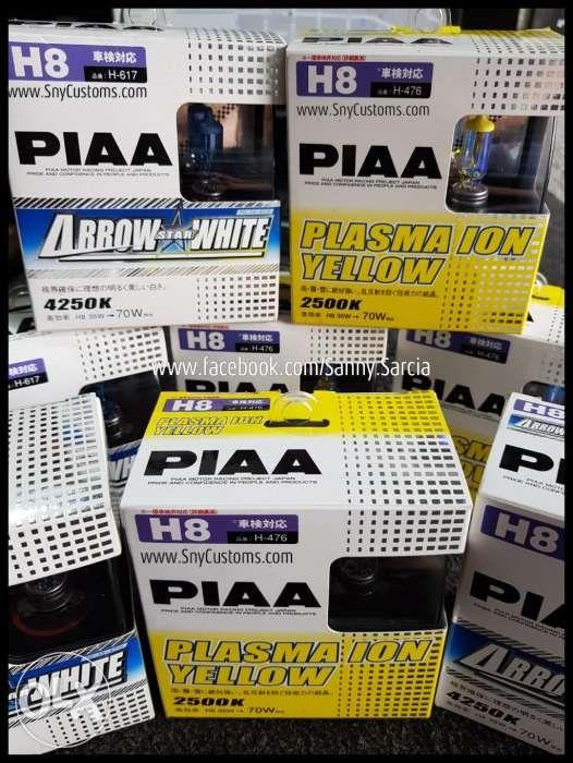 PIAA h8 70w all weather plasma ion yellow arrow star SUPER white Japan, Car Parts & Accessories ...
