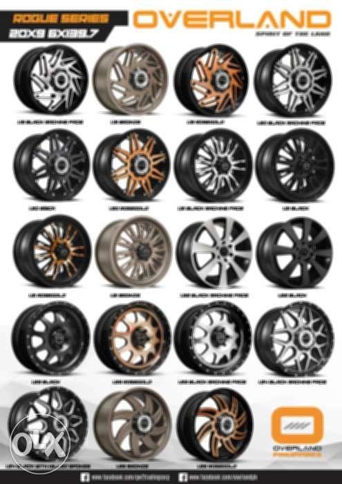 Overland magWheels Mags Wheels rims 20 inch original deferred pay opt ...