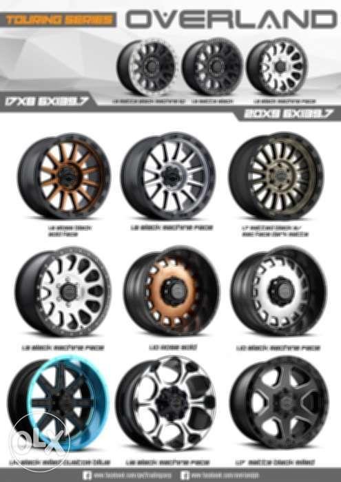 Overland magWheels Mags Wheels rims 20 inch original deferred pay opt ...