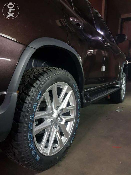 Fortuner 20 inch Lexus Mags Wheels rims AWC Roadclaw all terrain Tires ...
