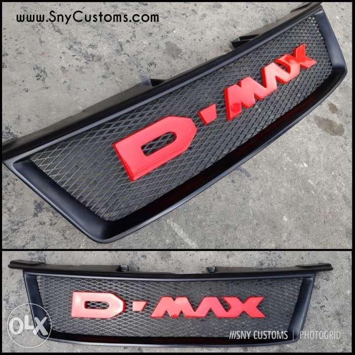 DMax embossed Logo emblem for honeycomb grille or trunk custom Isuzu ...