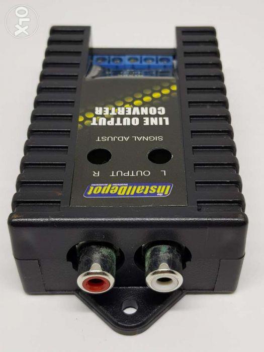 RCA OEM stock radio line out converter amplifier input static free, Car ...