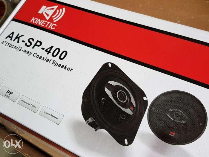 Kinetic 4 inch 2 way speaker coaxial original AK SP 400 140 Watts, Car ...