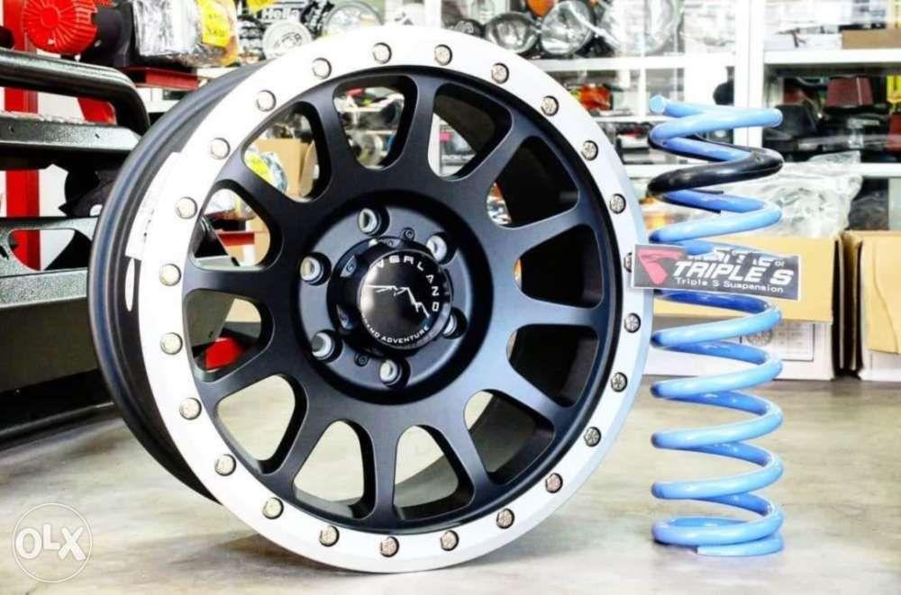 Overland Mags rims opt Tires 17 fortuner Montero HiLuX Triton Ranger ...