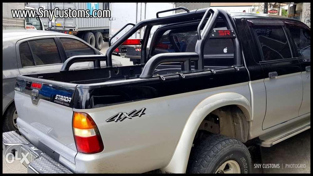 Triton Strada Sr Rollbar roll Bar extended v2 Mitsubishi deferred, Car ...