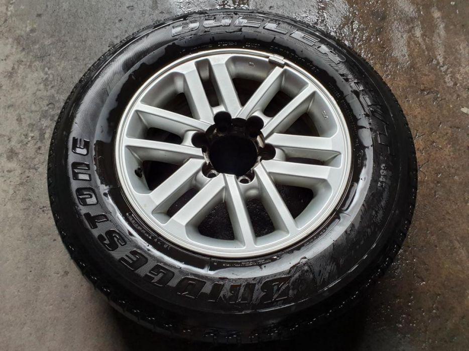 Fortuner rims Mags with Tires bridgestone dueler 265 65 r17, Car Parts ...