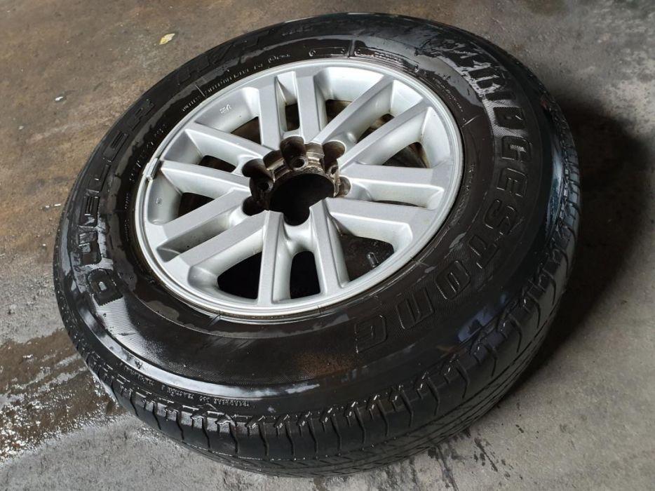 Fortuner rims Mags with Tires bridgestone dueler 265 65 r17, Car Parts ...
