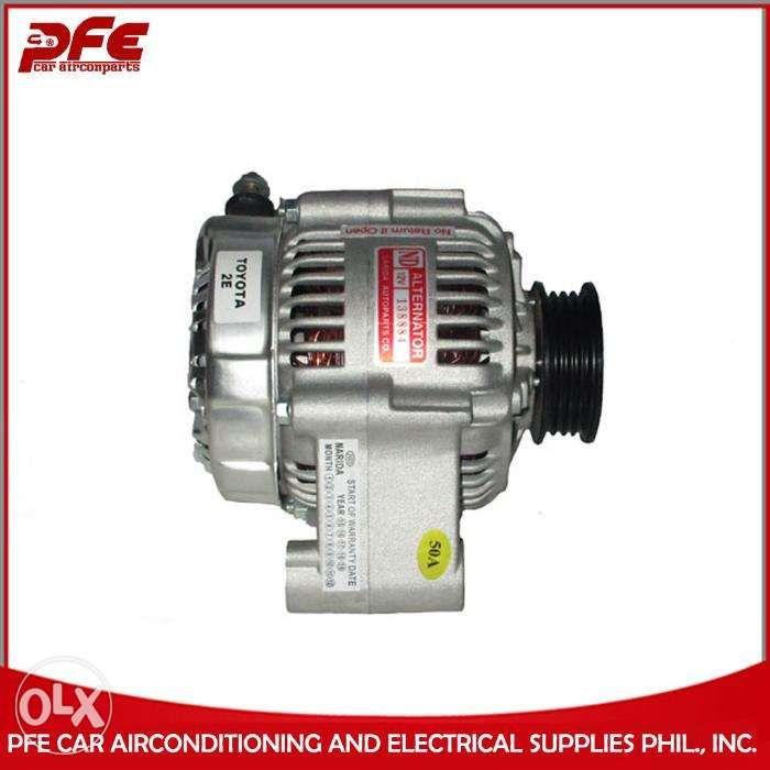COD NationWide Car Alternator For Toyota 2E 50A Round Socket, Car Parts ...