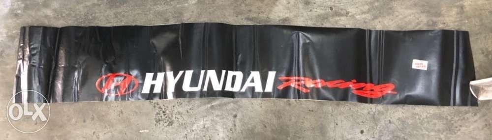 Windshield Visor Sticker HYUNDAI, Car Parts & Accessories, Other ...