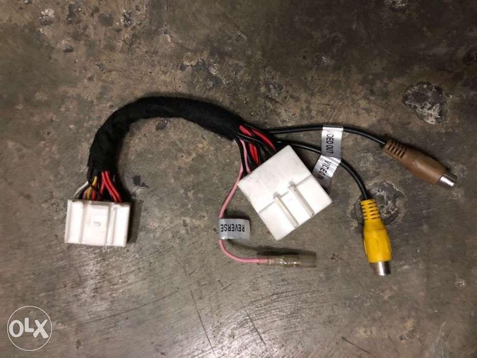 Mirage G4 Car Stereo Harness Adapter for Reverse Camera Video In Out ...