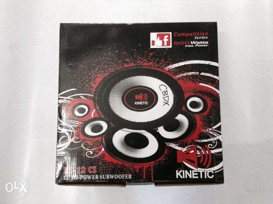 Kinetic Car Audio 12inch Subwoofer KS12 500W, Car Parts & Accessories ...
