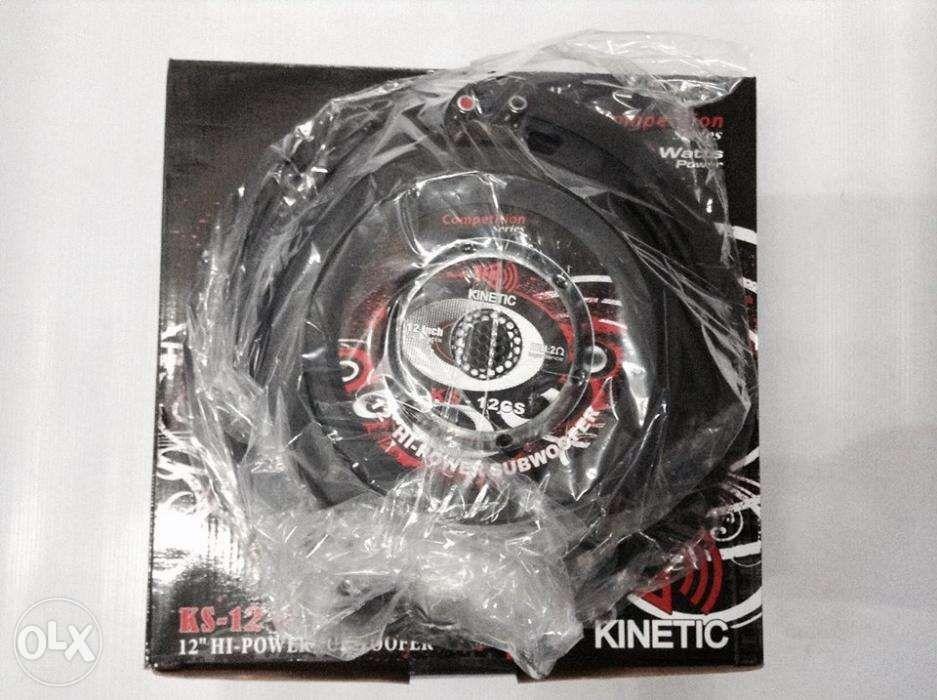 Kinetic Car Audio 12inch Subwoofer KS12 500W, Car Parts & Accessories ...
