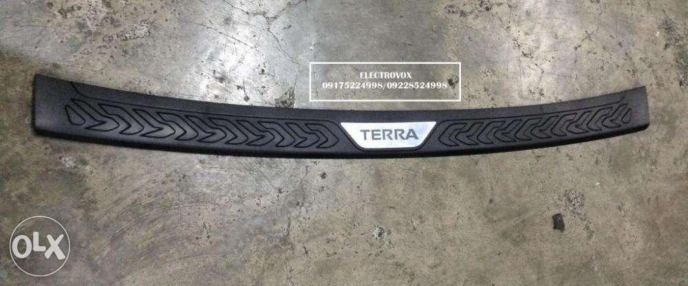 Nisaan Terra 2017 to 2019 Rear Bumper Stepsil Black with Chrome, Car ...