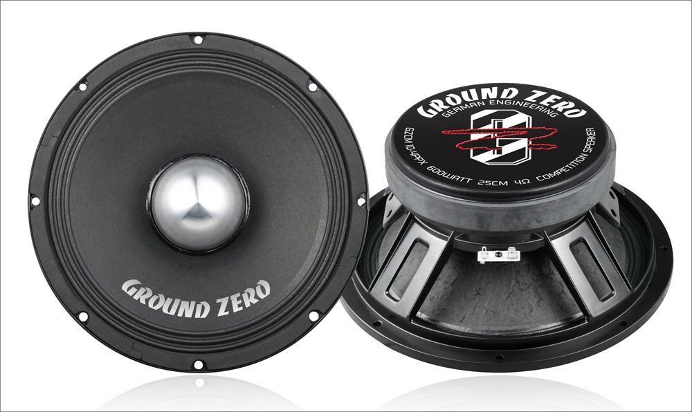 Ground Zero GZCM 10-4PPX Mid-10 Bullet phase plug, Car Parts ...