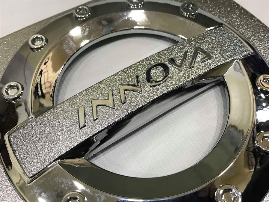 Toyota Innova 2006-2011 Gas Tank Cover Chrome, Car Parts & Accessories ...